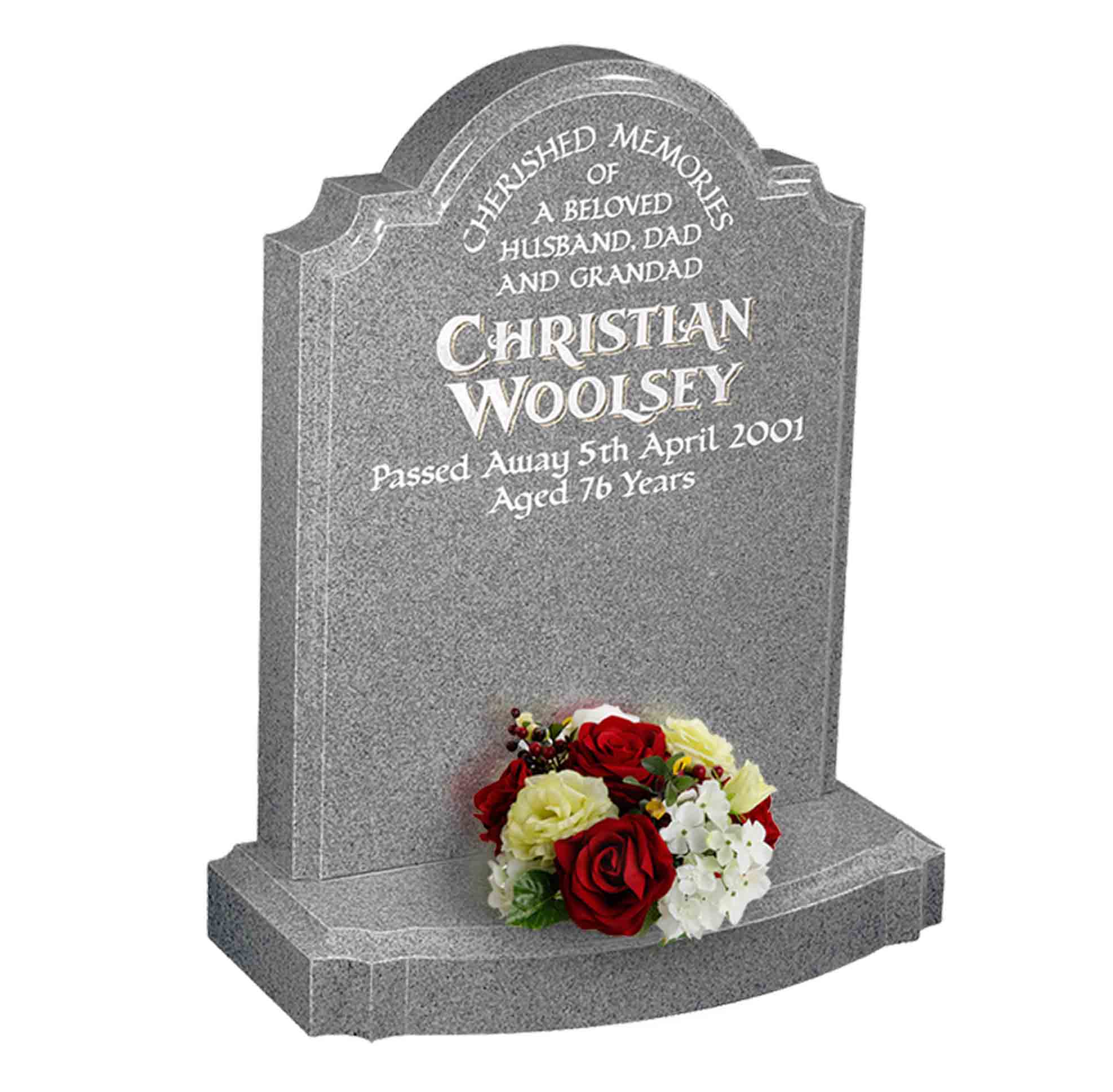 TEC185 Karin Grey Granite - Sheffield Memorials